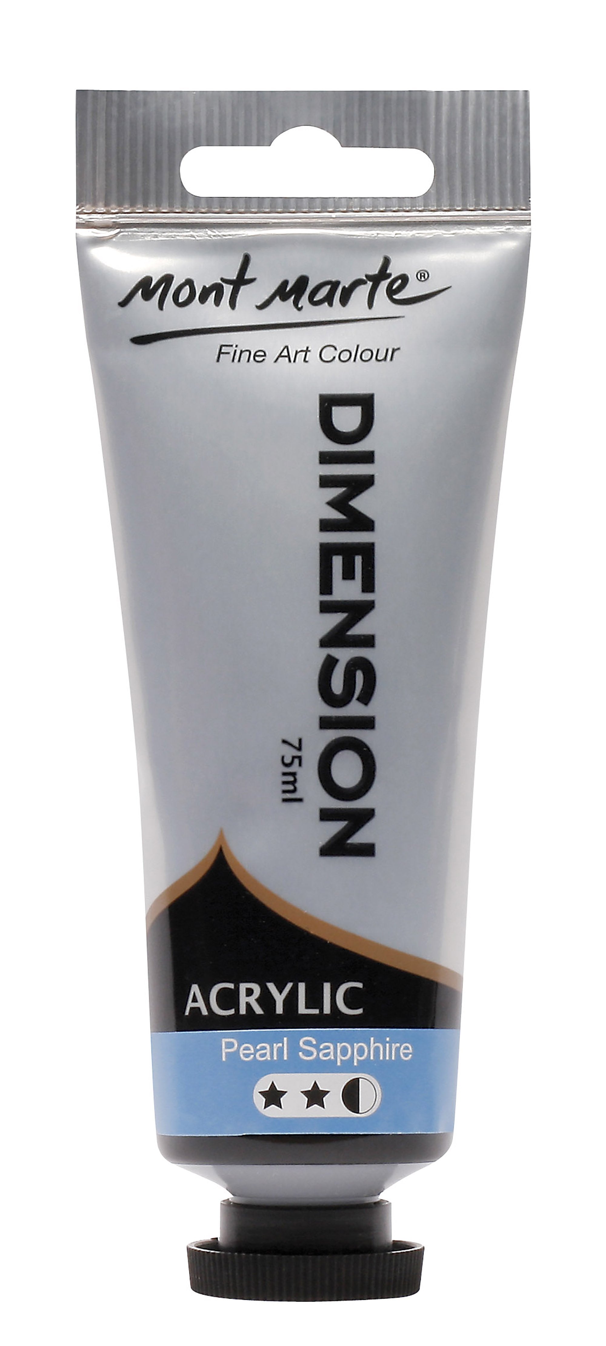 Acrylic Dimension Paint, Pearl Sapphire Blue, 75ml, pnt0105