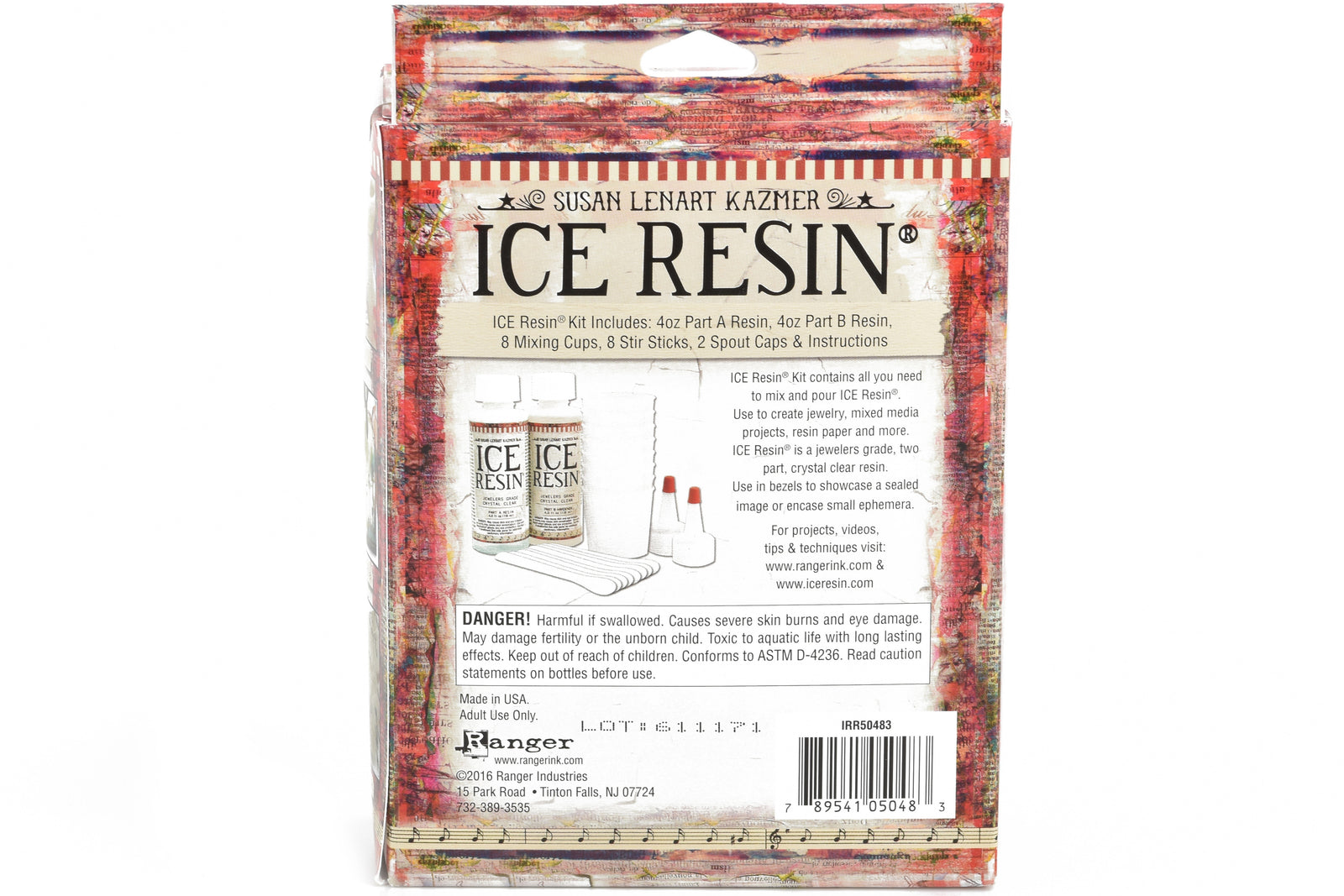 ICE RESIN Kit, Clear Jewelry Resin Starter Kit, plastic cups, doming k