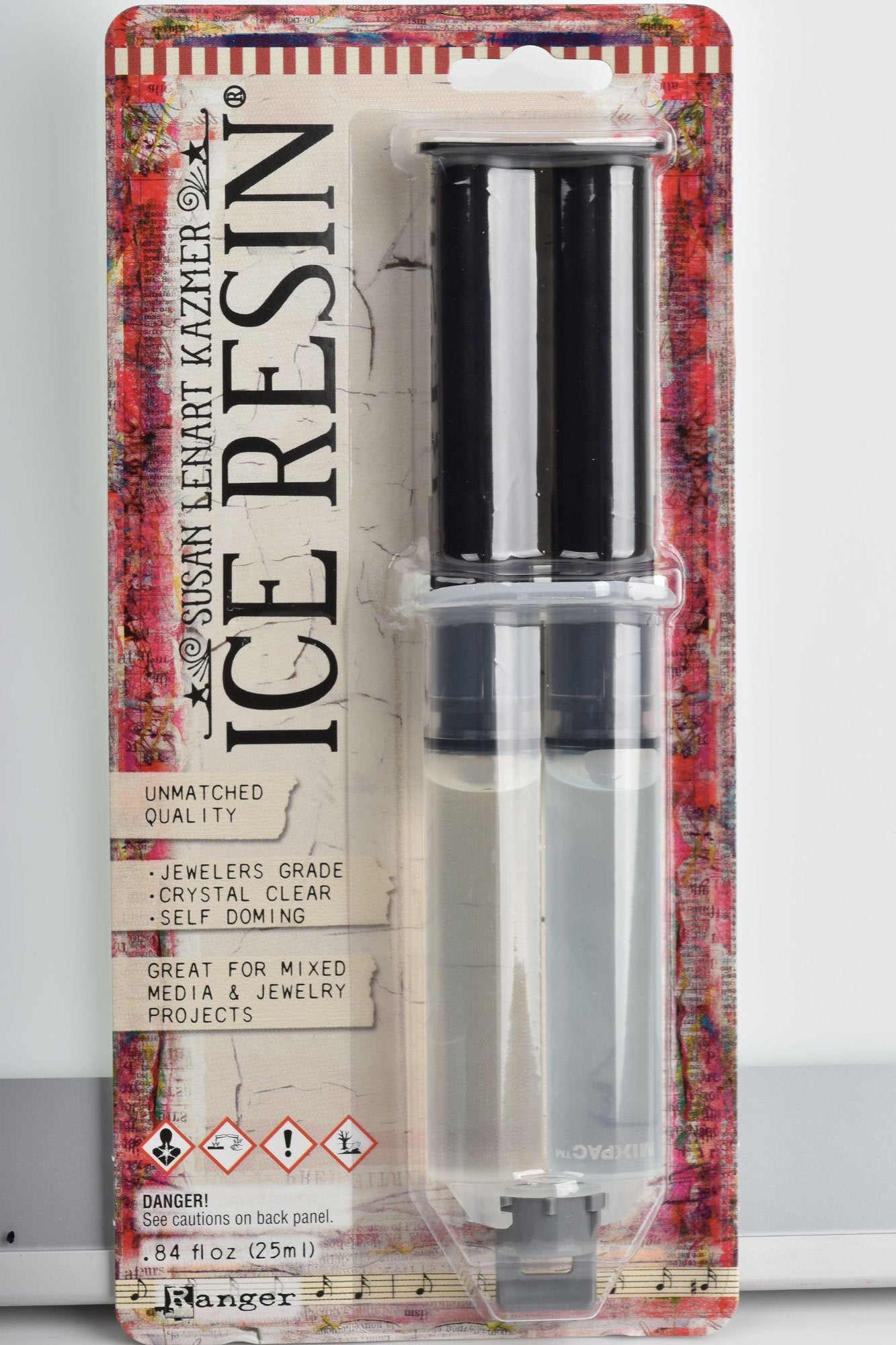 ICE RESIN Syringe Kit, Clear Jewelry Resin Starter Kit, Jeweler Grade