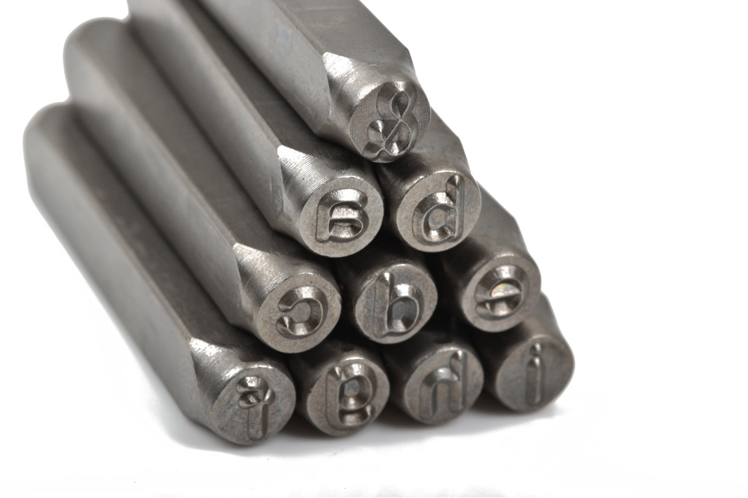 8mm GOTHIC FONT Lowercase Alphabet Stamp Set, Metal Stamping Set, Lett