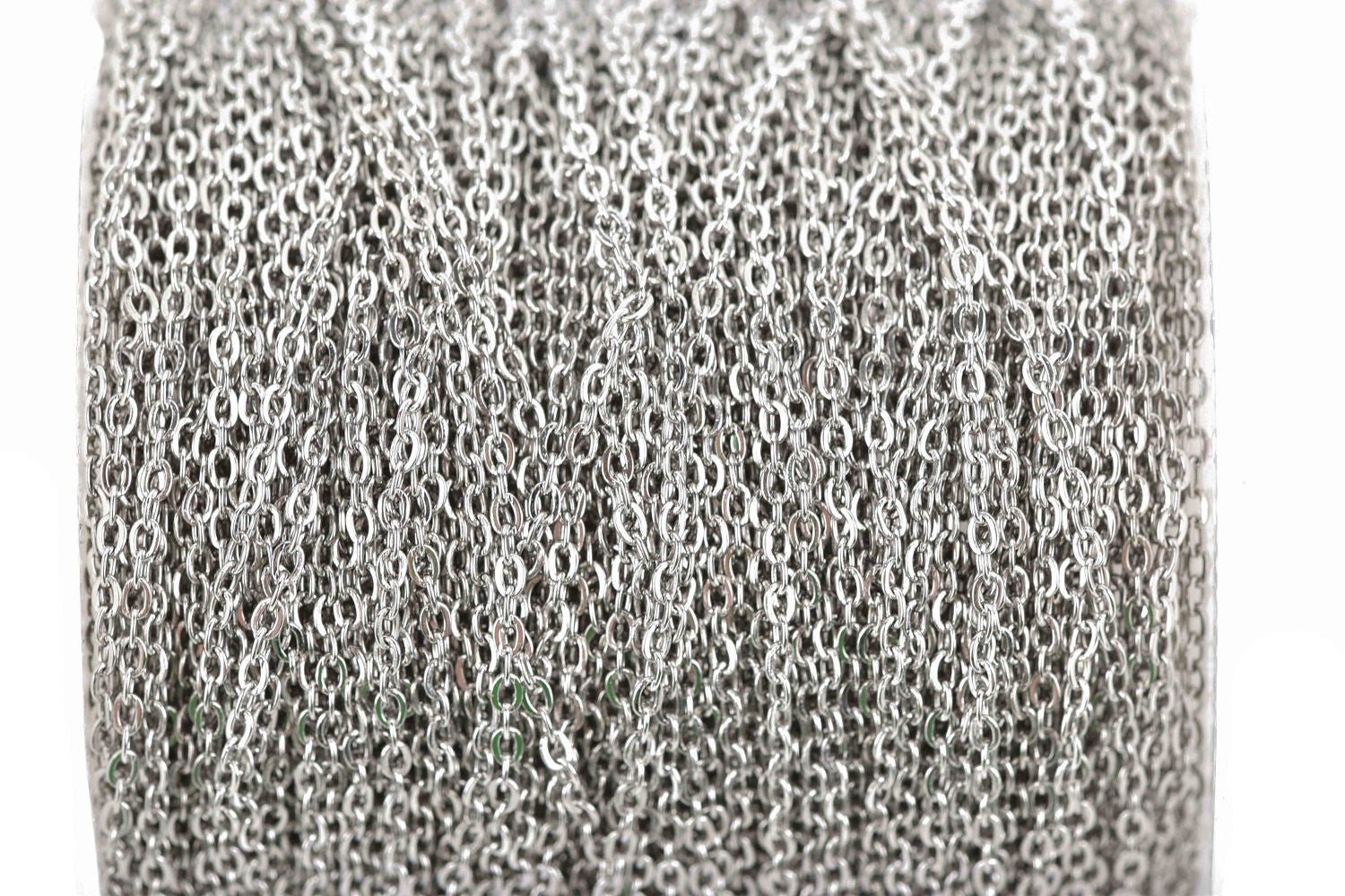 1 yard (3 feet) of STAINLESS STEEL CABLE Link Chain, fine chain, thin