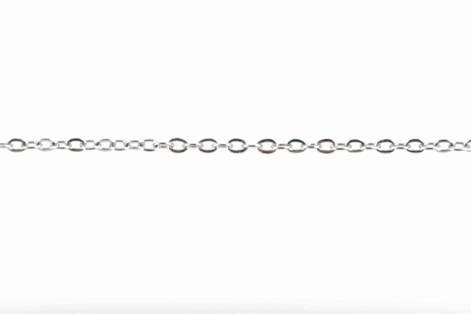 1 yard (3 feet) of STAINLESS STEEL CABLE Link Chain, fine chain, thin