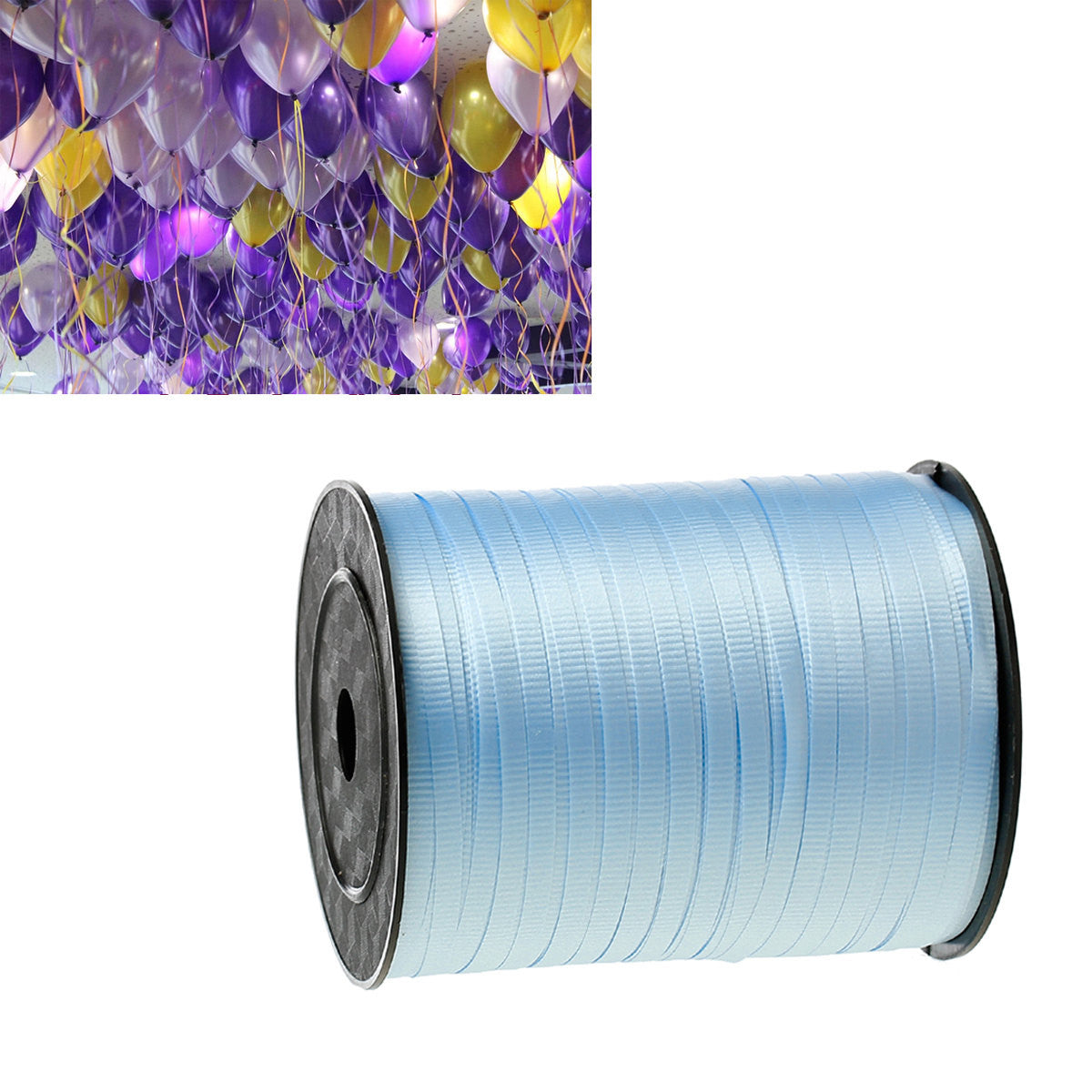 500 yards CURLING RIBBON Light Blue, Christmas ribbon, balloon ribbon,